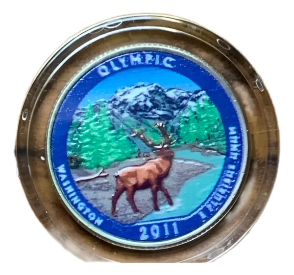 Robmar-USA-Quarter 25 Cents-2011-N°8-Parque Olympic – Robmar Numismatica