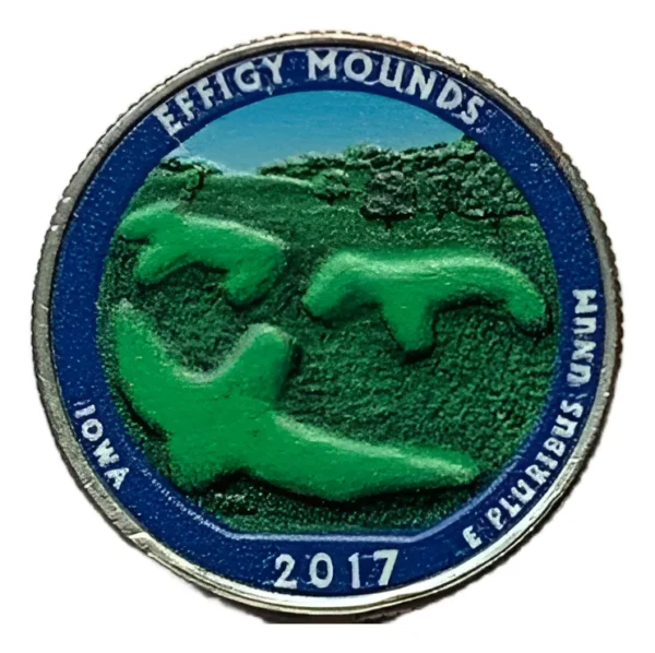 Robmar-usa-quarter De Parques 2017-n°36-parque Effigy Mounds – Robmar ...