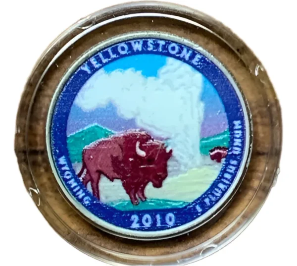 Robmar-USA-Quarter 25 Cents-2010-N°2-Parque Yellowstone – Robmar ...